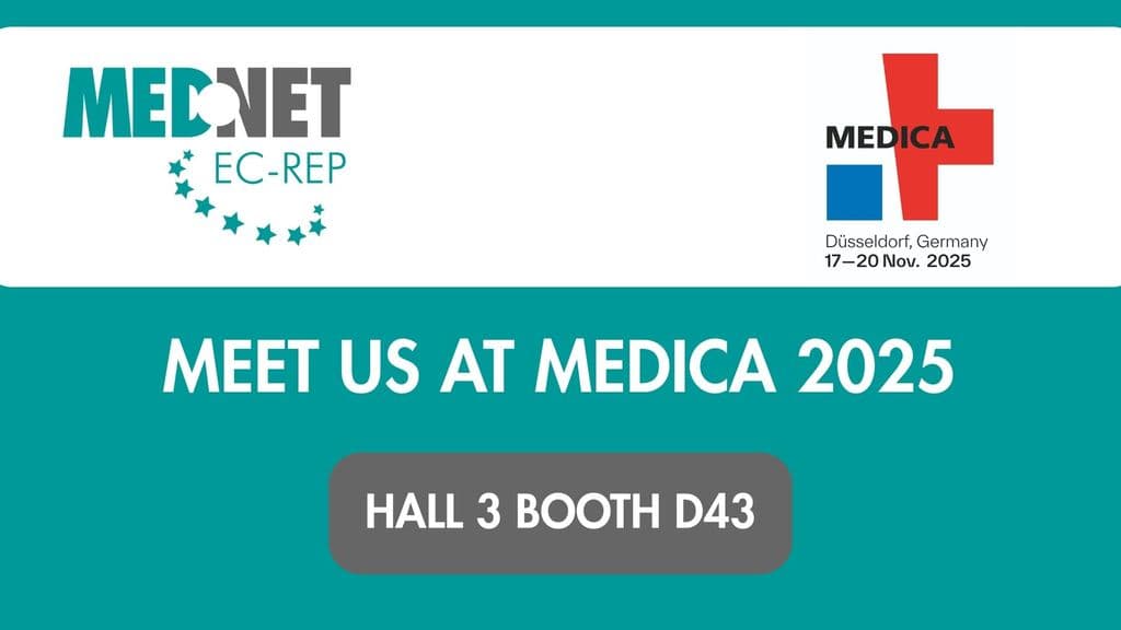 MedNet EC-REP GmbH at MEDICA 2025 – Visit Us in Hall 3, Booth D43